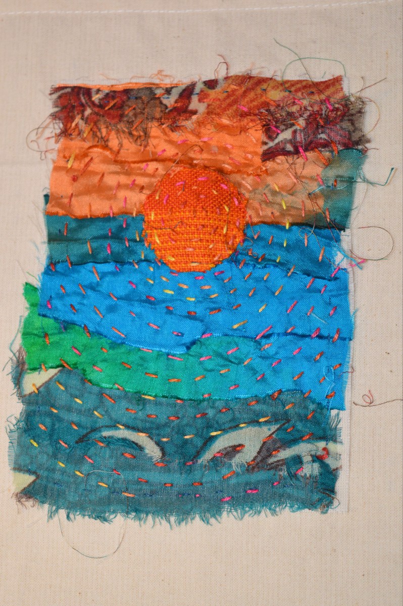 Visible Darning and Rag Textiles | thecraftycreek