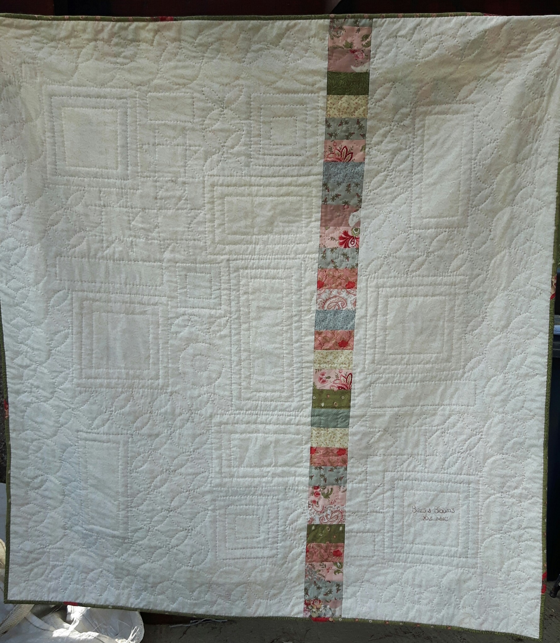 The Cottage Garden Quilt HQAL | thecraftycreek